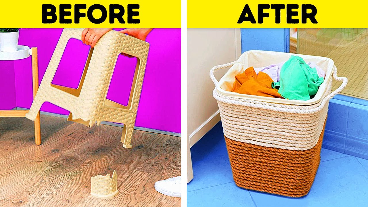 28 Useful Home Repair Tips || Plastic Recycling Ideas by 5-Minute DECOR ...