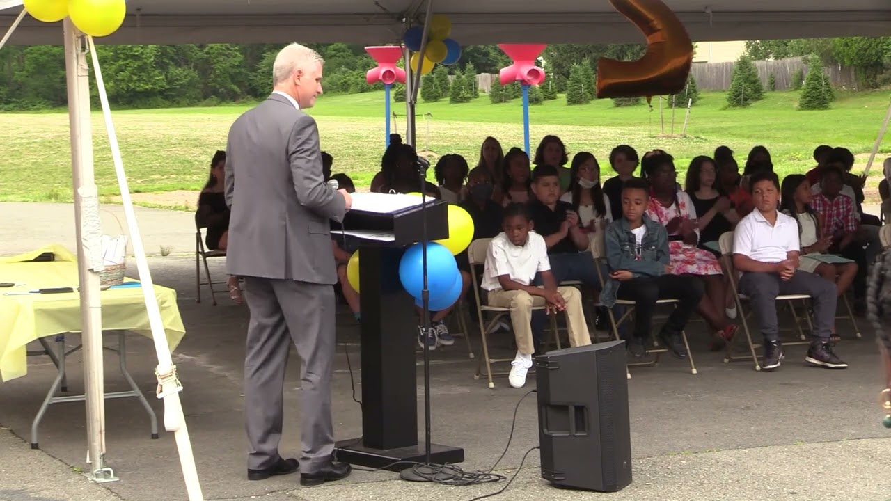 Antheil School's 5th Grade Moving Up Ceremony June 21, 2022 - YouTube