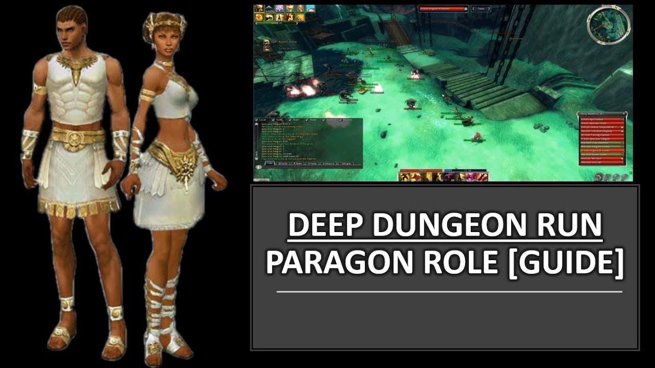Guild Wars Deep PARAGON [GUIDE] 14 Minute Casual Deep Run - YouTube
