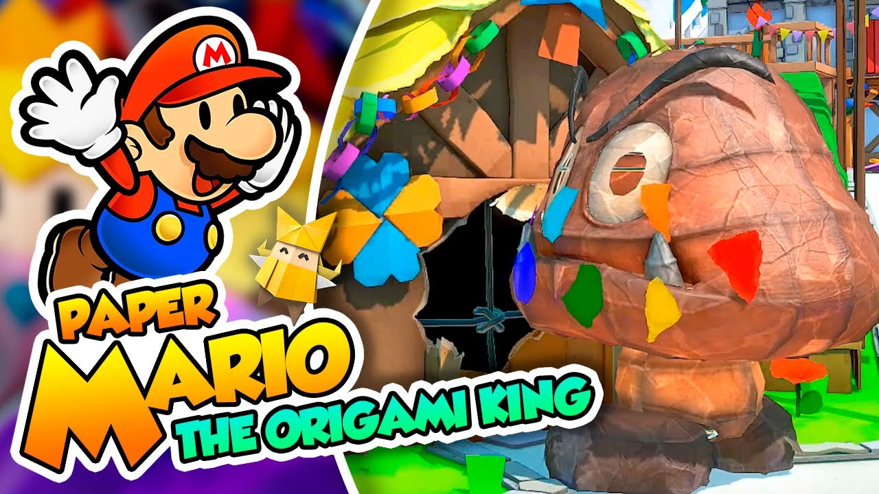 ¡Super Goombas comilones! - #03 - Paper Mario The Origami King (Switch ...