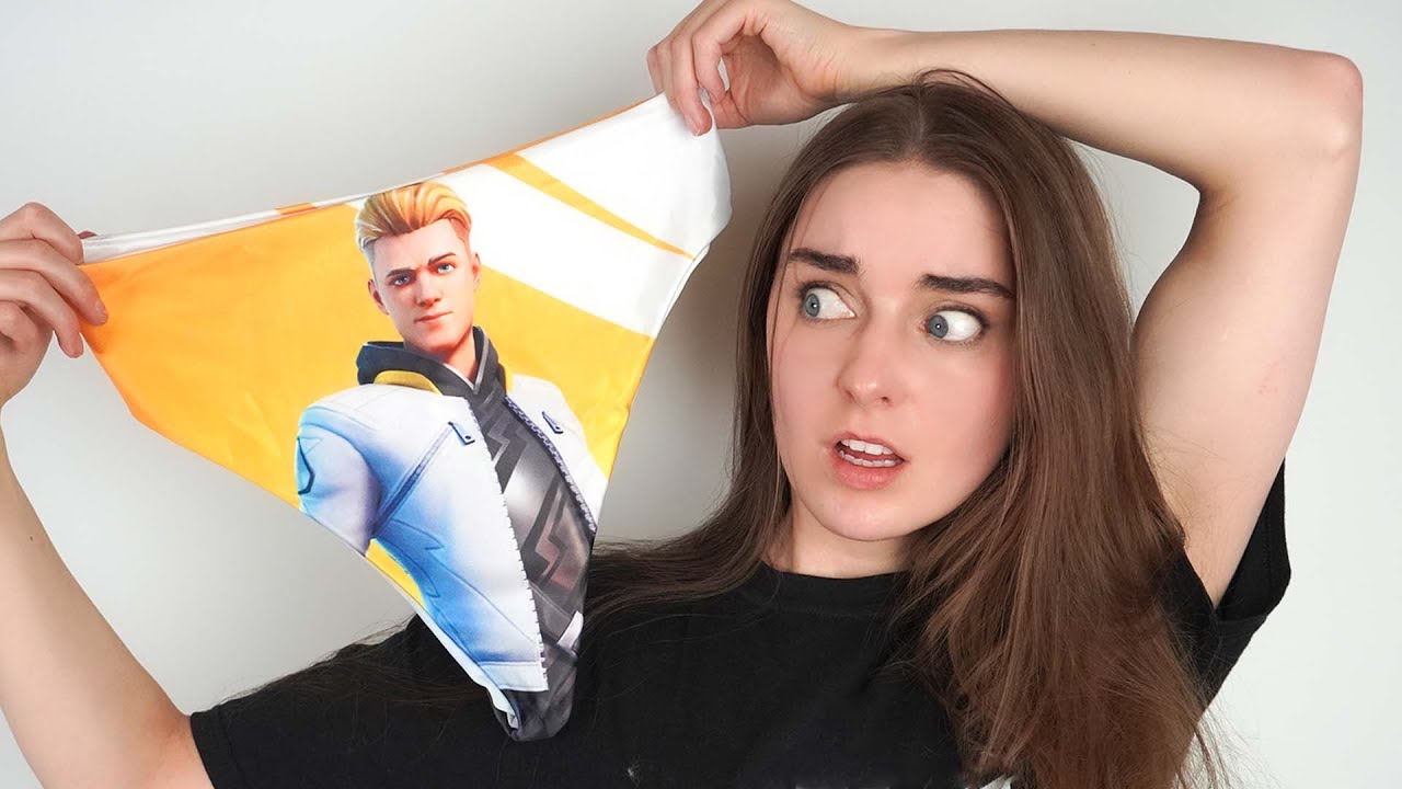 i wear CRINGY Fortnite Merch - YouTube