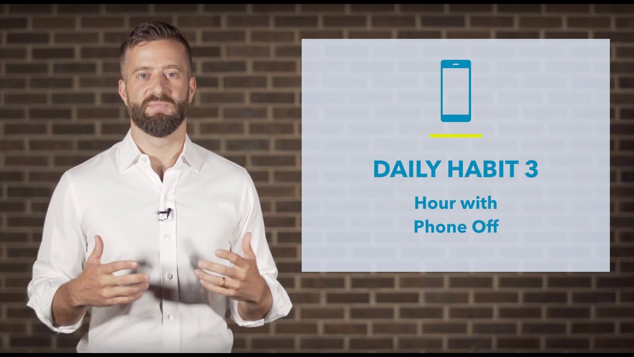 Daily Habit #3 - One Hour with Phone Off - YouTube