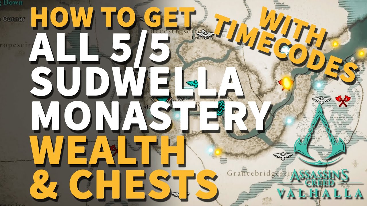 How to get All Sudwella Monastery Wealth Chests Assassin's Creed ...