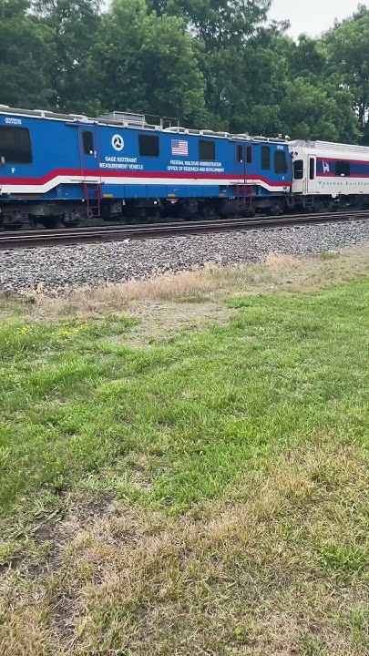 FRA Inspection Train! #csx #railway - YouTube