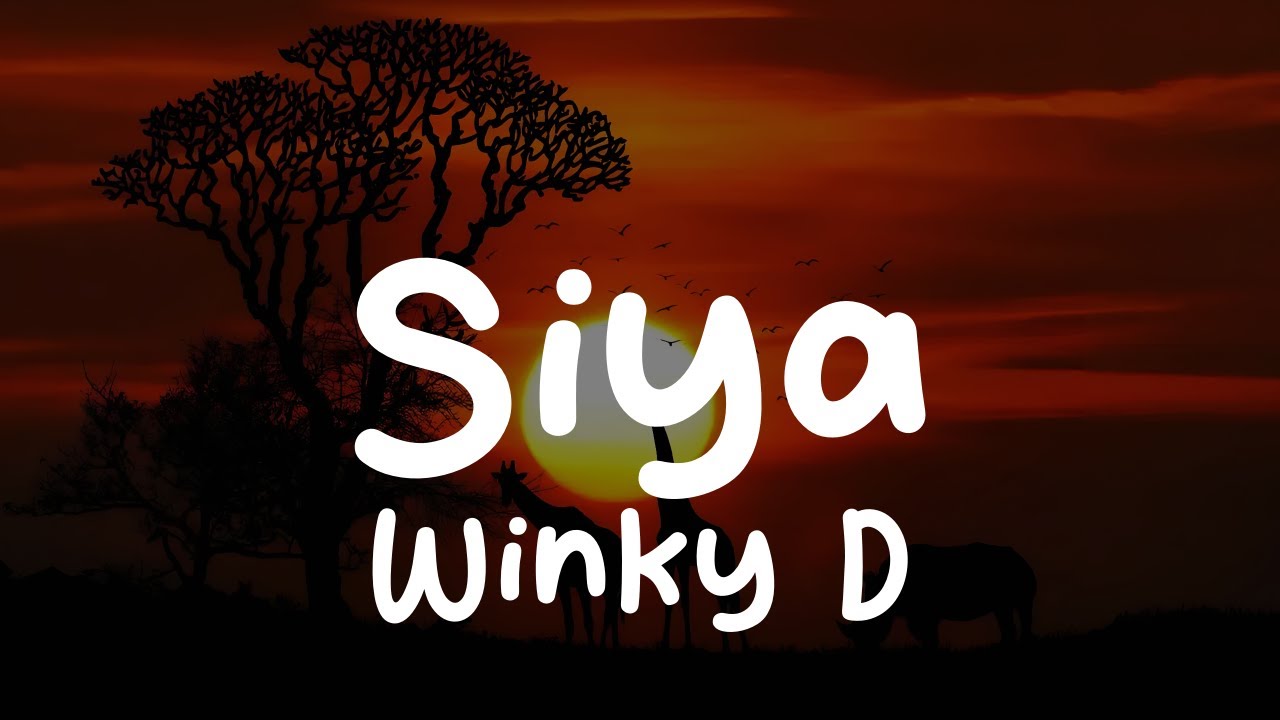 Winky D-SIYA (Lyrics) - YouTube