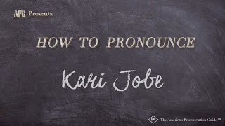 Kari Pronunciation: How to Say Kari in 25 Languages