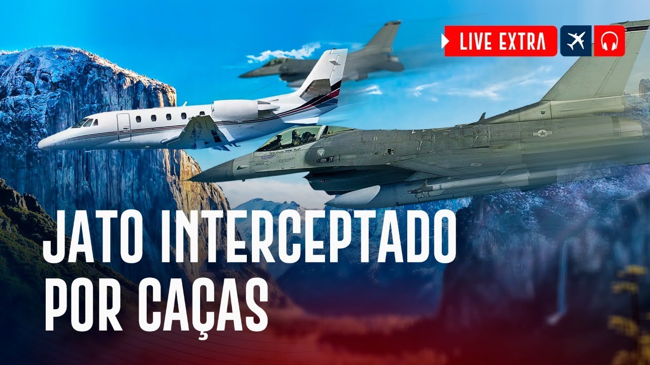 Jato Perseguido Por Caças Caiu nos EUA - Entenda #LiveExtra - YouTube