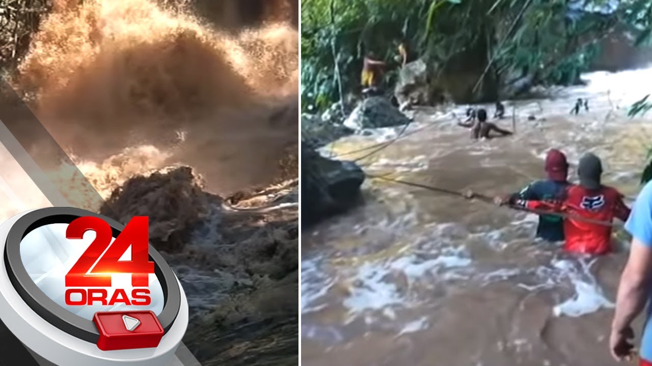 Cebu flash flood kills 2, including minor | 24 Oras - YouTube