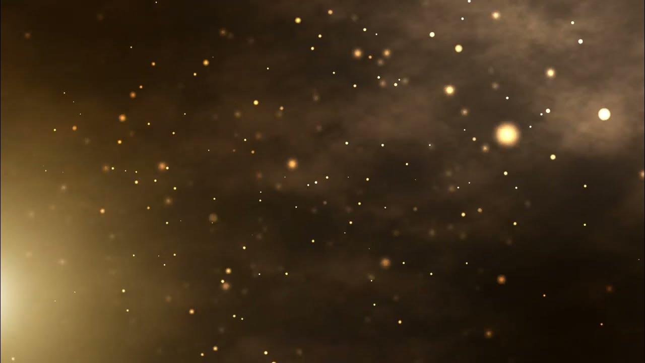 No Copyright || Smoke Ground Light Yellow Circle Particle Animation ...