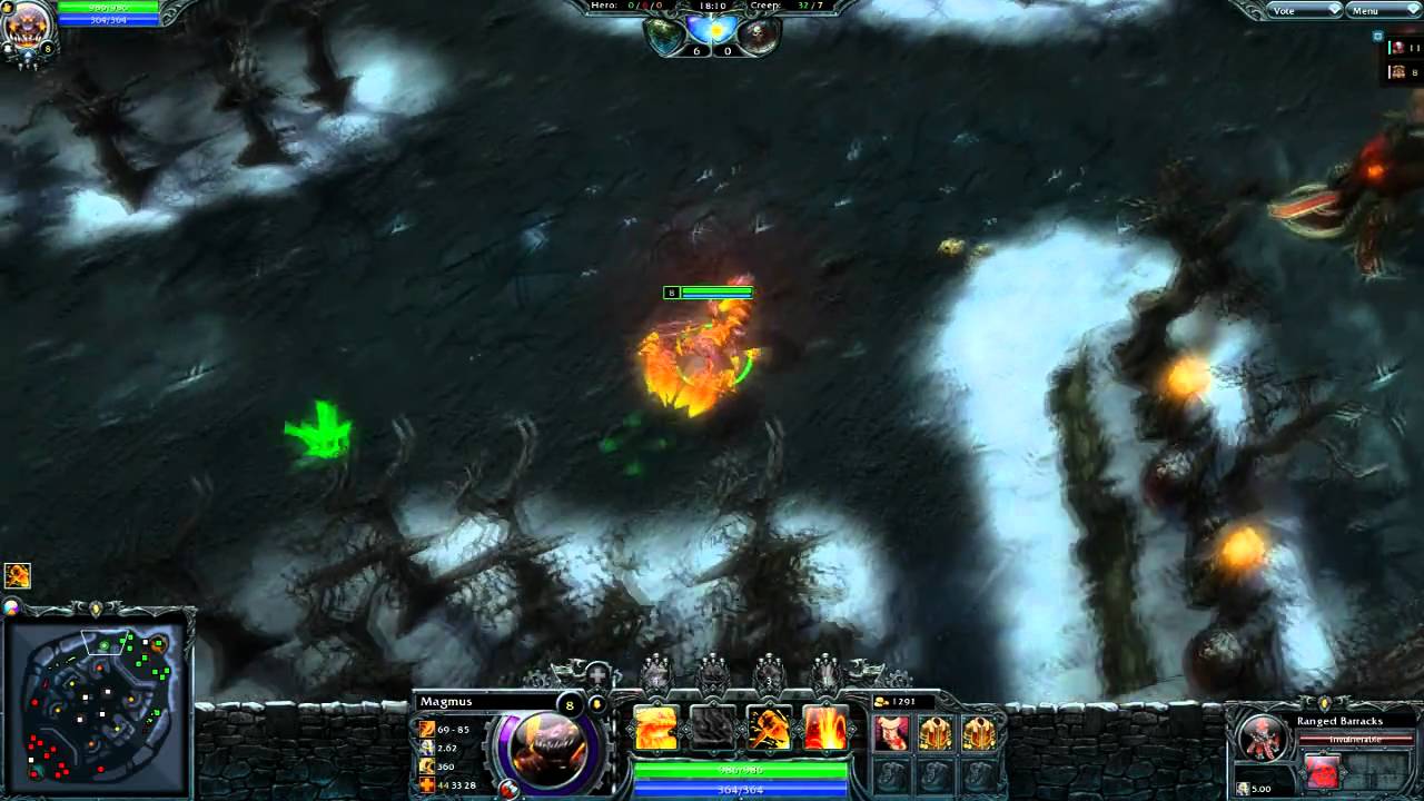 Heroes of Newerth: Scorpion Magmus In-Game Skin Artwork - YouTube