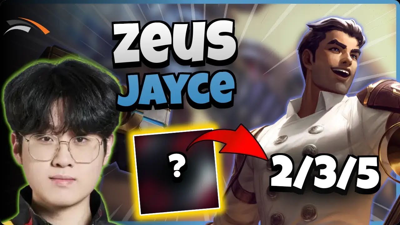 HLE Zeus Jayce vs K'Sante | 14.24 - YouTube