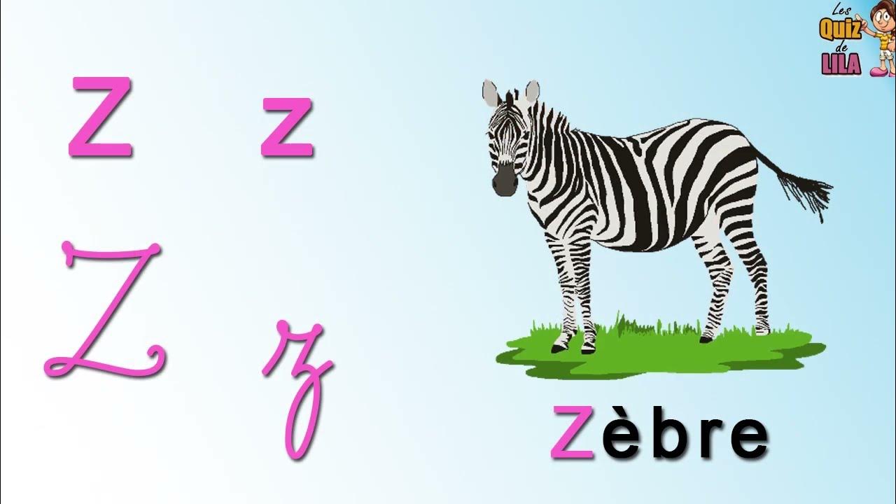 QUIZ ALPHABET apprendre les lettres de l'alphabet pour maternelles et ...