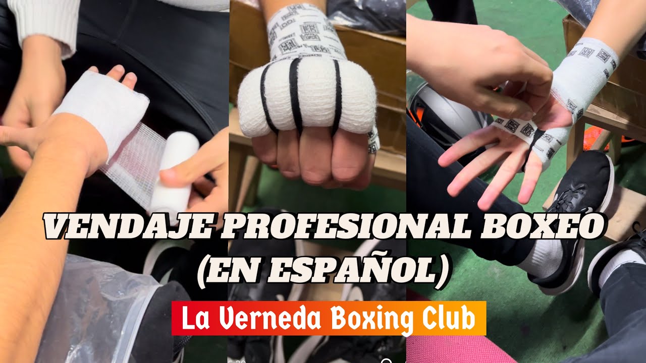 VENDAJE PROFESIONAL BOXEO EN ESPAÑOL🥊🇪🇸 - YouTube