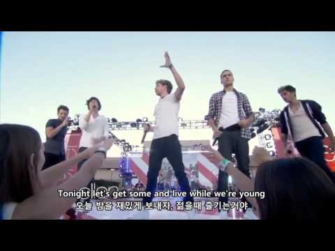 원디렉션// Live while we're young 한글자막