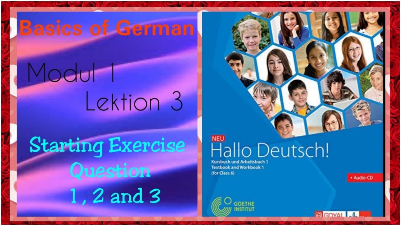Exercises 1-3 | Hast Du Geswister? | Modul-1 Lektion-3 | German ...