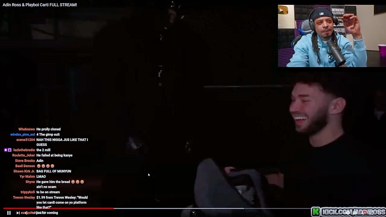 Playboi Carti Finessed Adin Ross Out Of $2Million | DJ Ghost Reaction ...