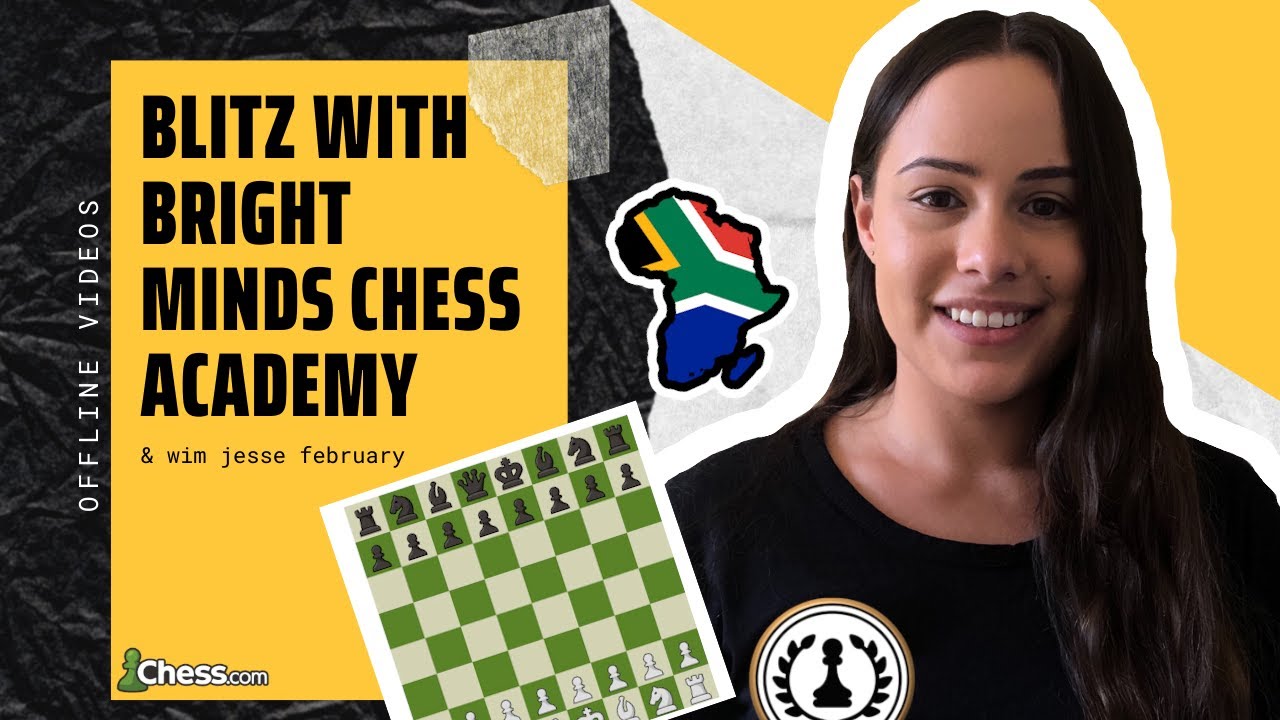 Blitz with Bright Minds Chess Academy & WIM Jesse February - YouTube