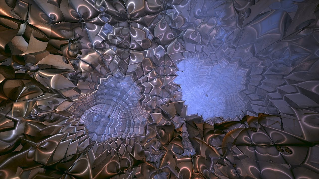 Exploring Dark Matter Crystal - fractal animation - YouTube