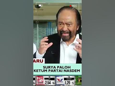 SURYA PALOH: HAK ANGKET MERUPAKAN HAK KONSTITUSIONAL WAJIB DIHORMATI - YouTube