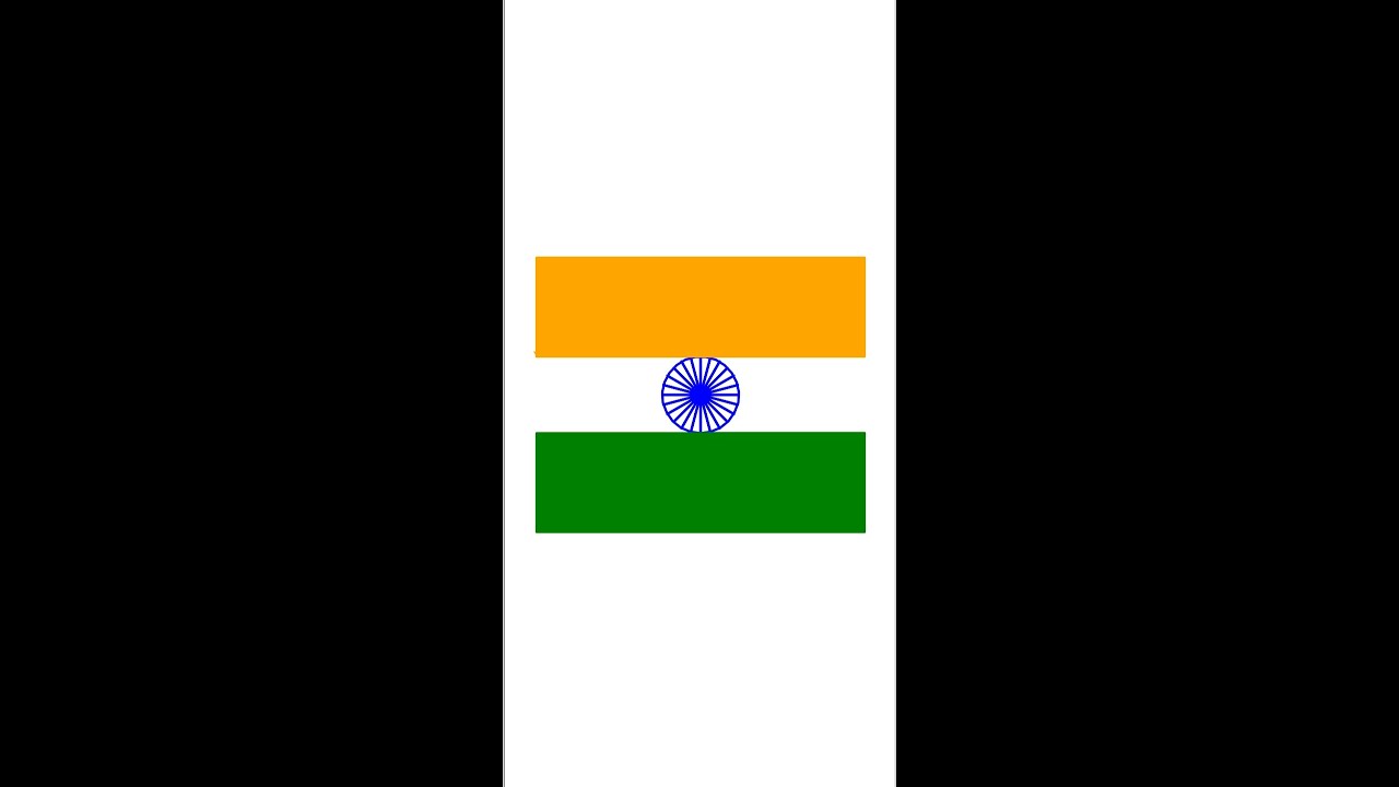 Indian Flag Using Turtle In Python Python Programming Shorts 4012