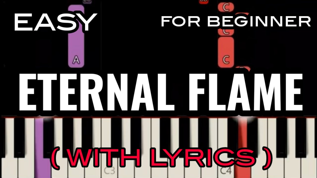 ETERNAL FLAME ( LYRICS ) - ATOMIC KITTEN | SLOW & EASY PIANO - YouTube