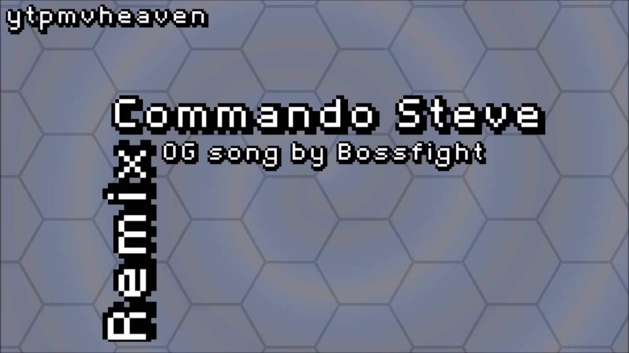 Commando Steve by Bossfight [Roblox Remix] - YouTube