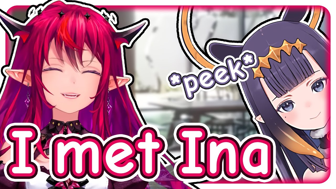 IRyS meets Ina IRL, which means Ina finally collected ALL Holo EN Hugs ...