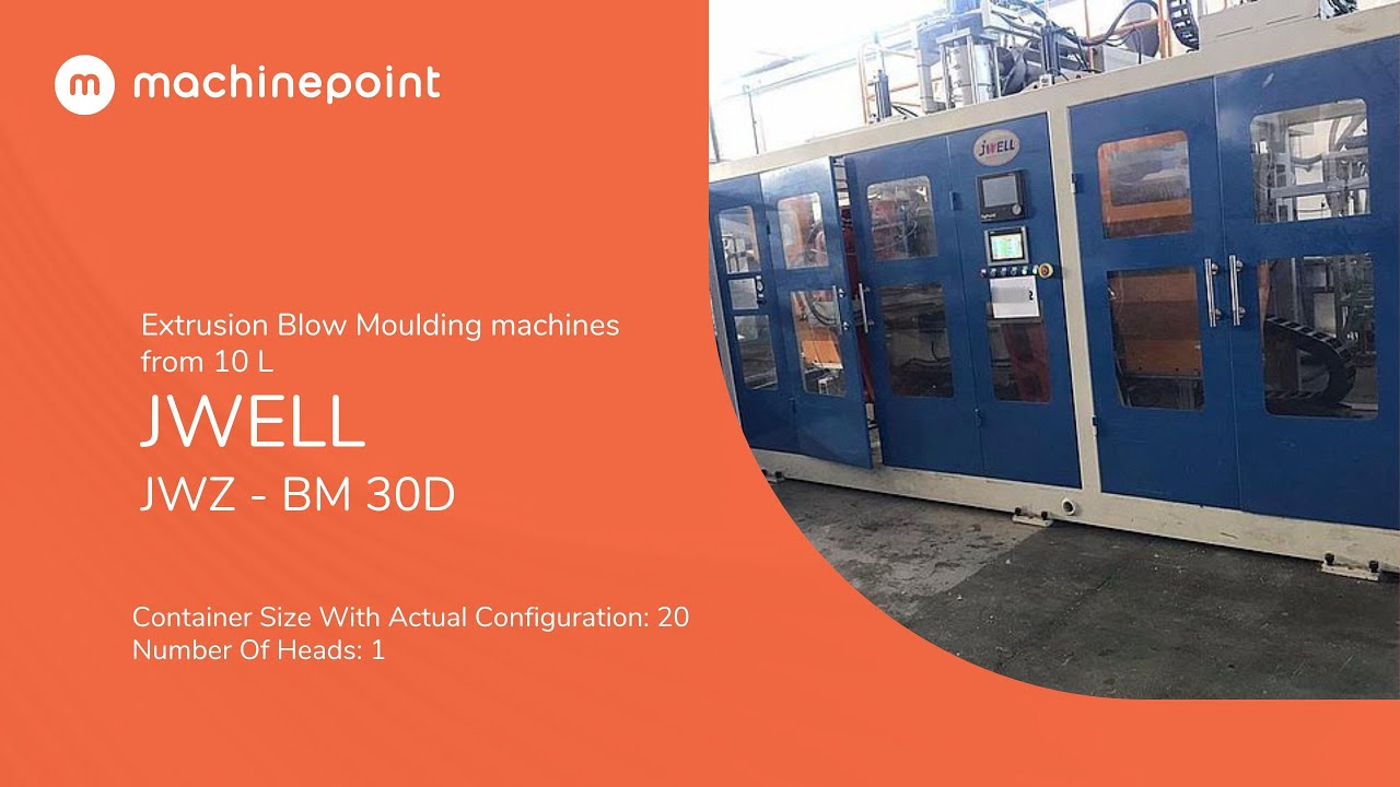 JWELL JWZ - BM 30D Extrusion Blow Moulding machines from 10 L | JWELL ...