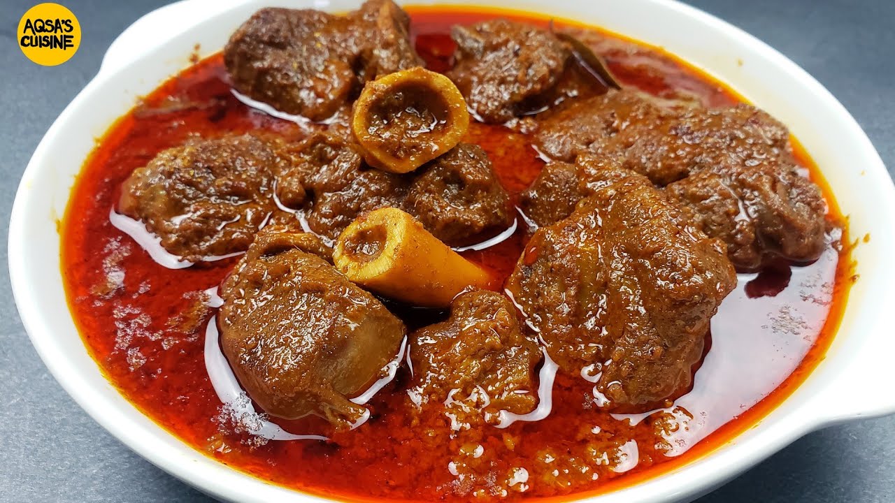 Mutton Korma World's Easiest Recipe by Aqsa's Cuisine, Mutton Qorma ...