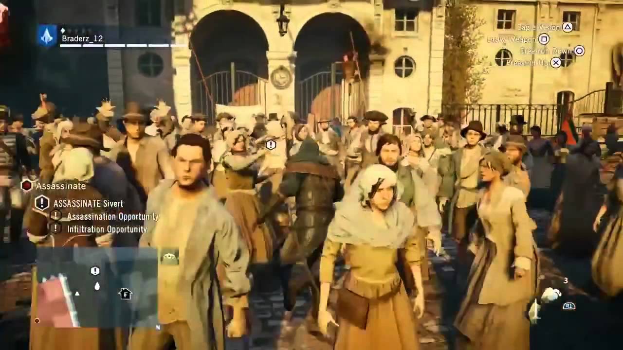 Assassin's Creed Unity Full Walkthrough Movie AC Unity Full Gameplay ...
