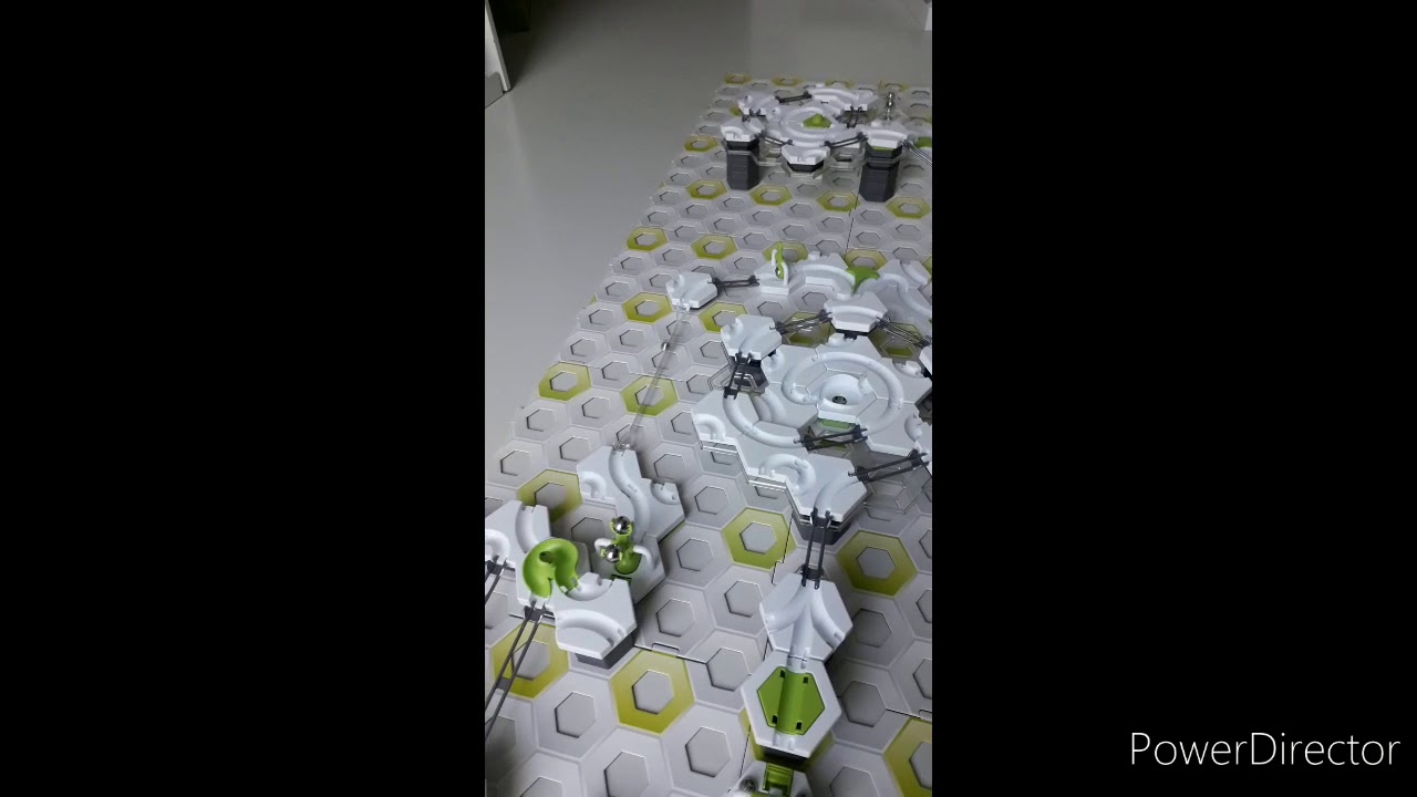 Gravitrax marble run funnel - YouTube