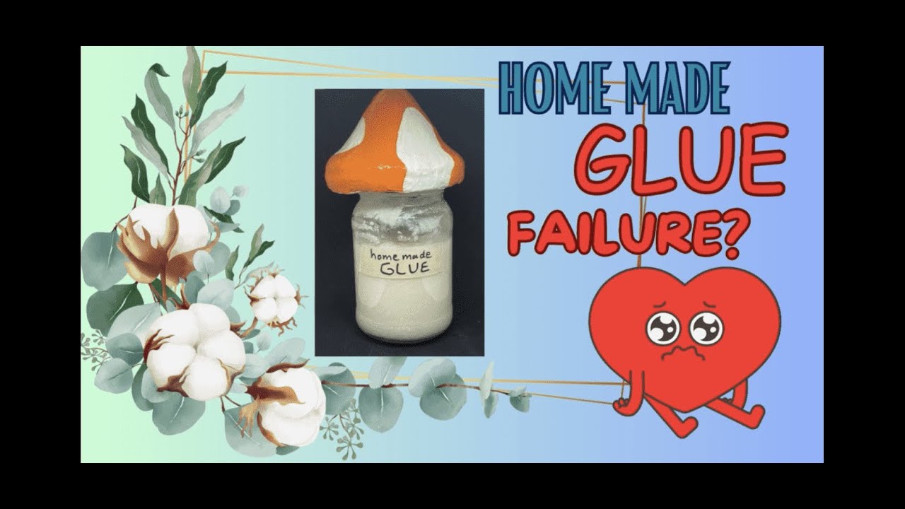 DIY Home made glue - YouTube