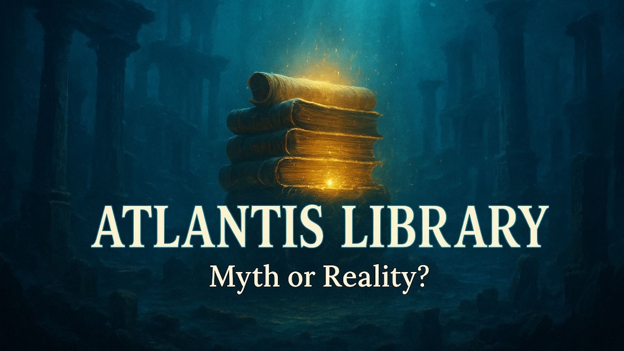 The Lost Library of Atlantis 📚 Secrets Hidden Beneath the Waves 🌊 - YouTube