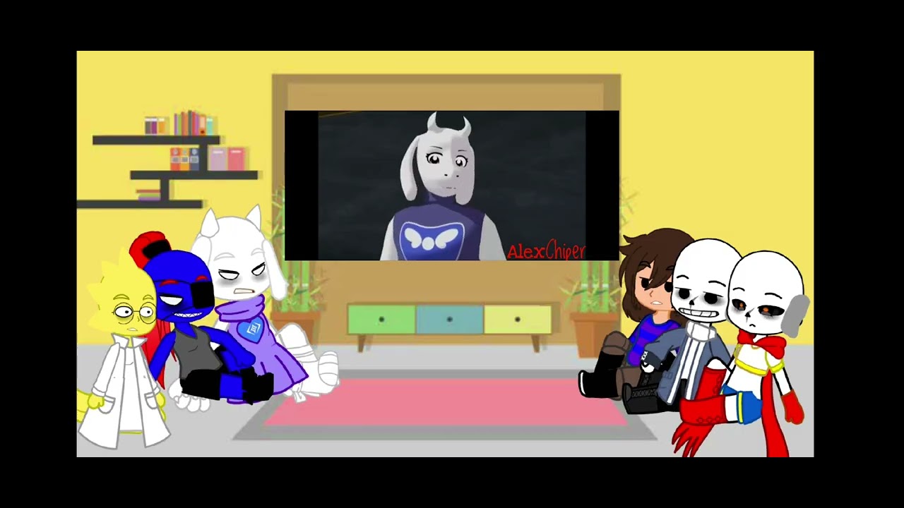undertale reacts to memes and gonetale (a little frans) - YouTube