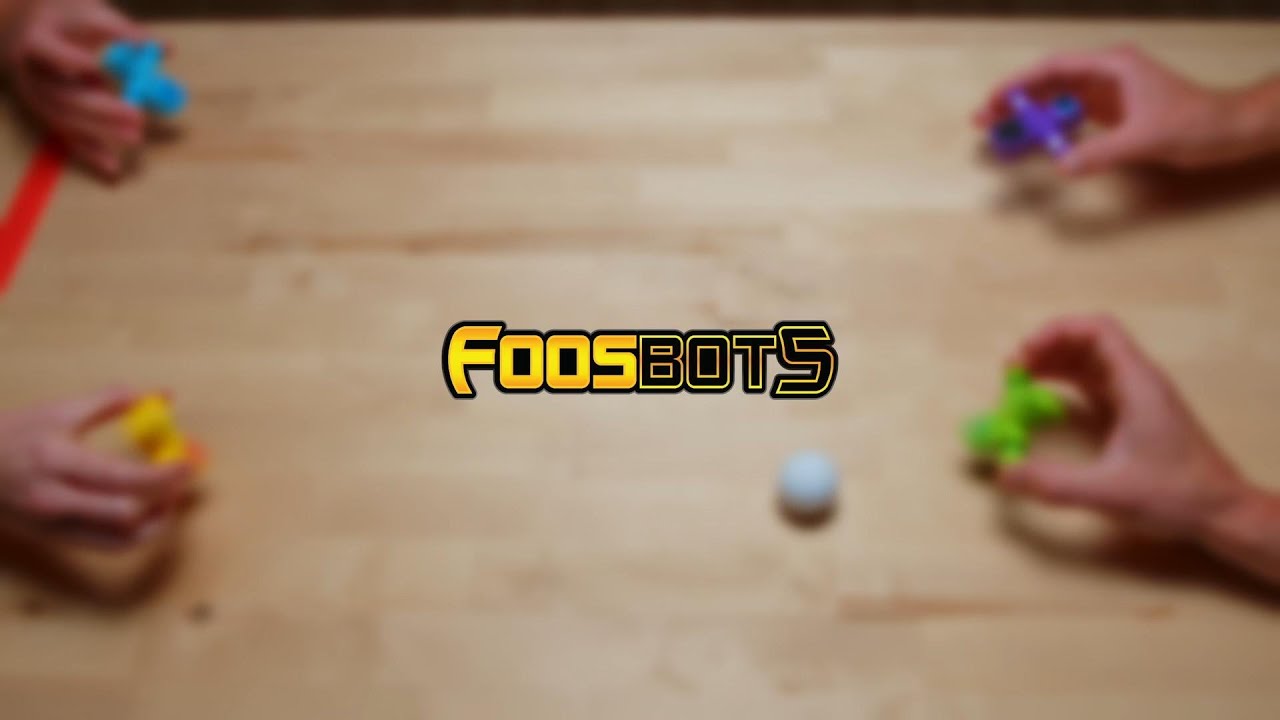 Foosbots - Spin, Kick, Score! - YouTube