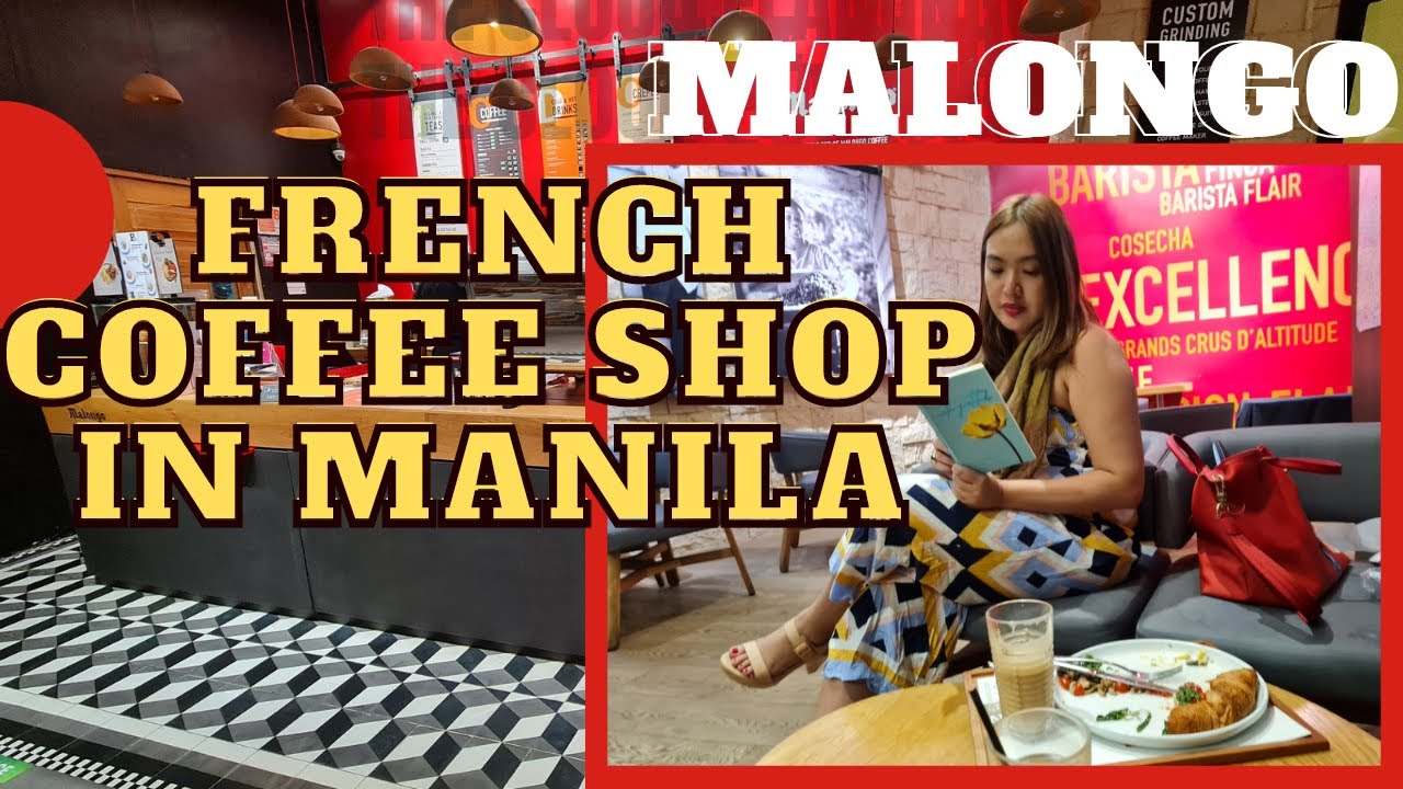 French Coffee Shop in Manila | Malongo Atelier Barista - YouTube