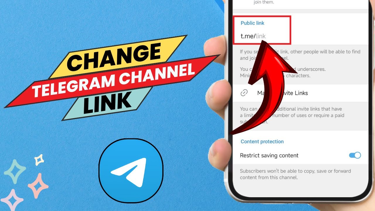 How to Change Telegram Channel Link - Easy Guide - YouTube