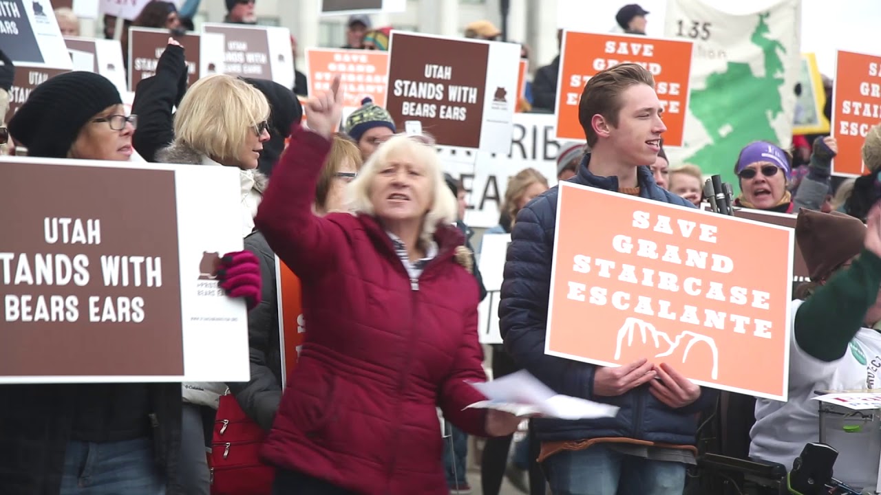 President Donald Trump's visit to Utah (and what protesters, supporters ...