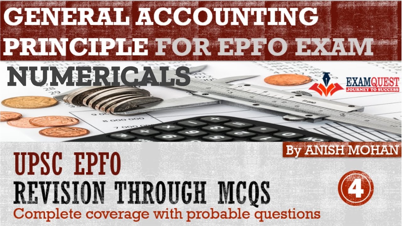 SET-4 Revision through MCQs| General Accounting Principles for EPFO ...