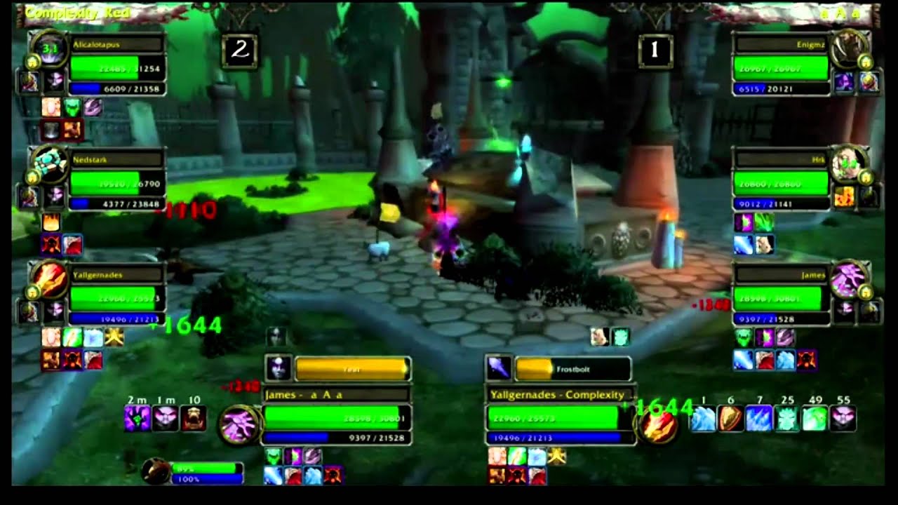 BlizzCon 2010 WoW Arena 3on3 Grand Final Complexity Red vS aAa Round 4 ...