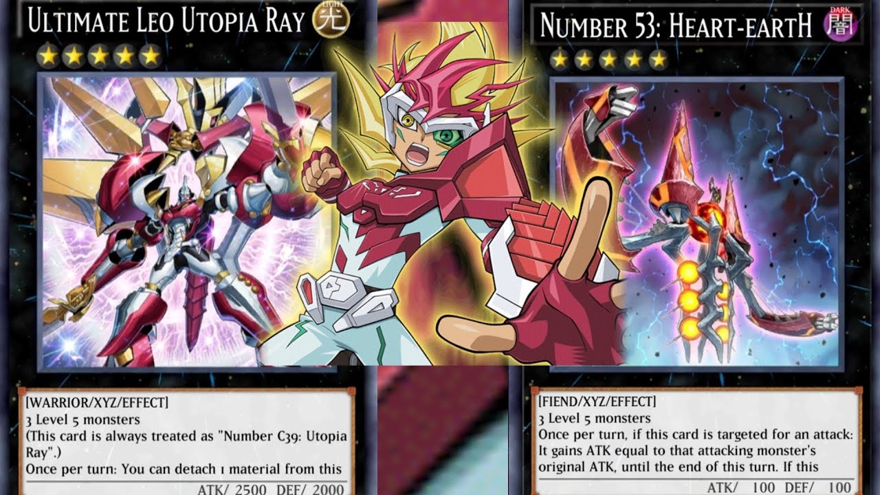 NUMBER 53: HearT-EARTH & ULTIMATE Leo UtOPIA RAY [Yu-Gi-Oh! Duel Links ...