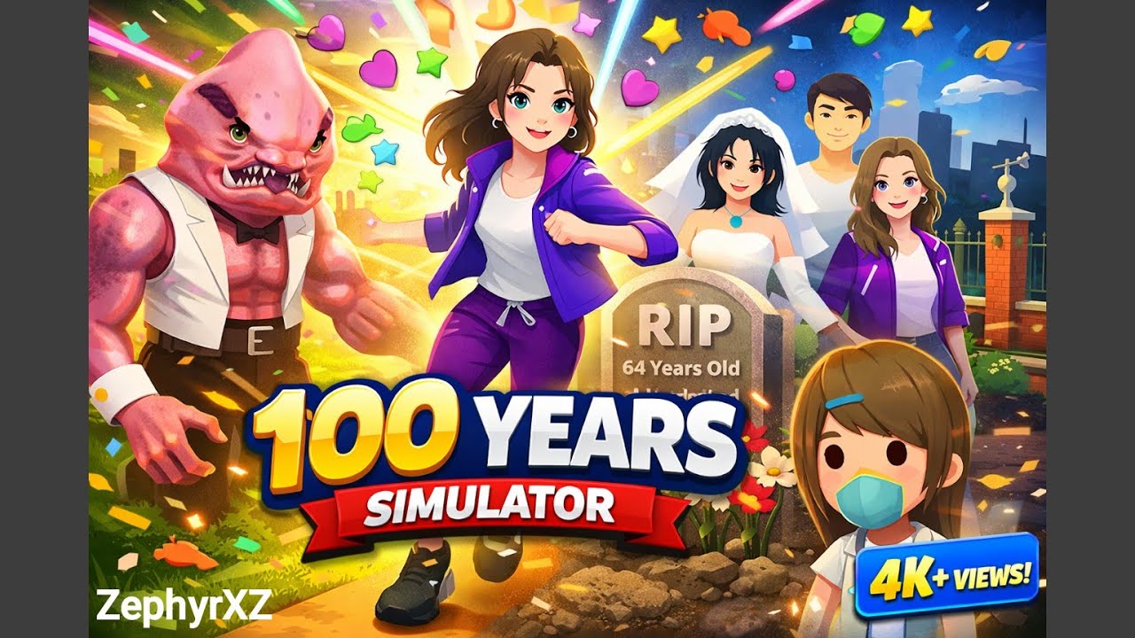 100 Years Life Simulator | As a Girl | Full Gameplay | Life to Death ...