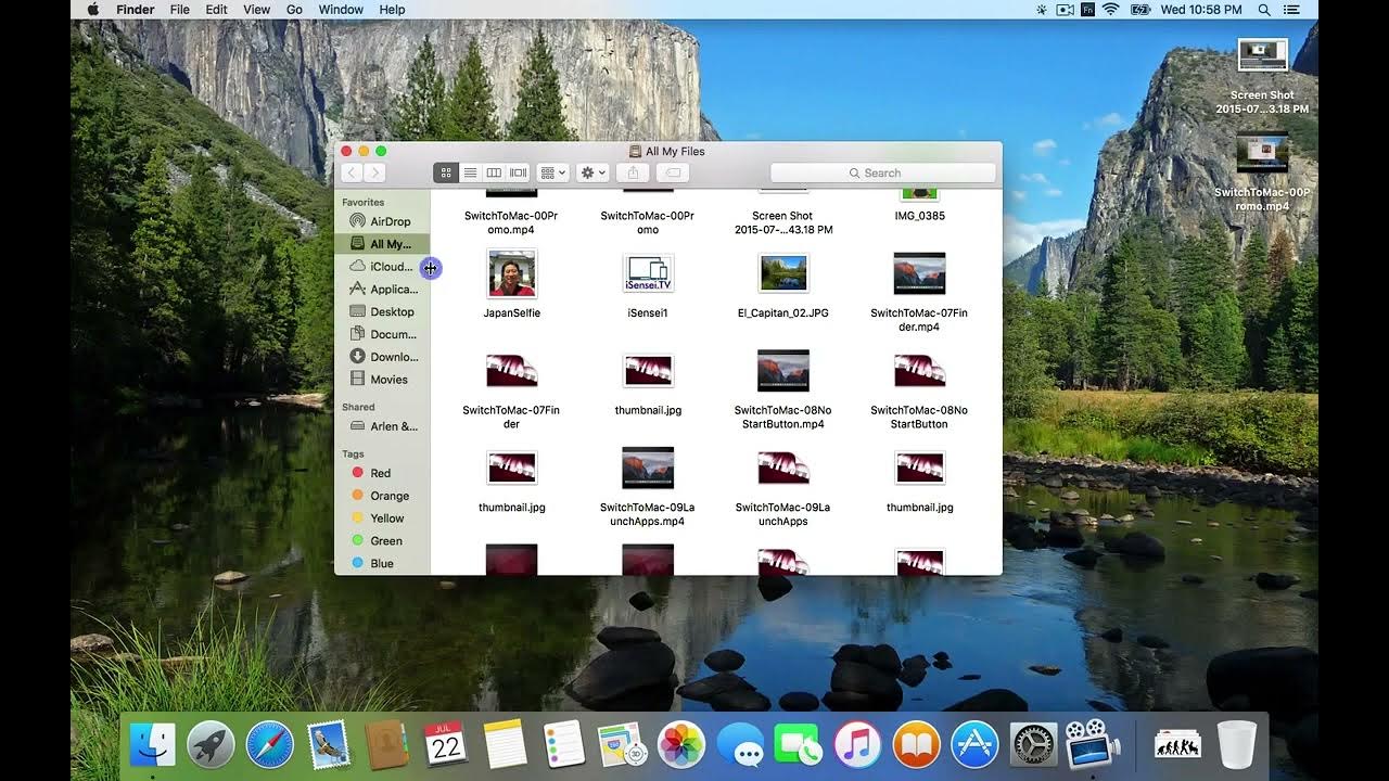 Windows Explorer vs Finder Switch From PC to Mac - YouTube