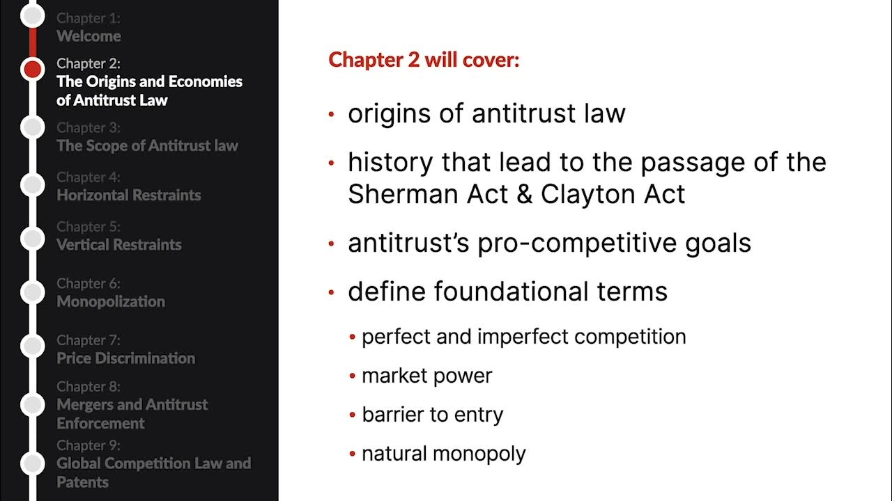 Antitrust Law | Welcome to Antitrust | Lesson 1 of 29 - YouTube