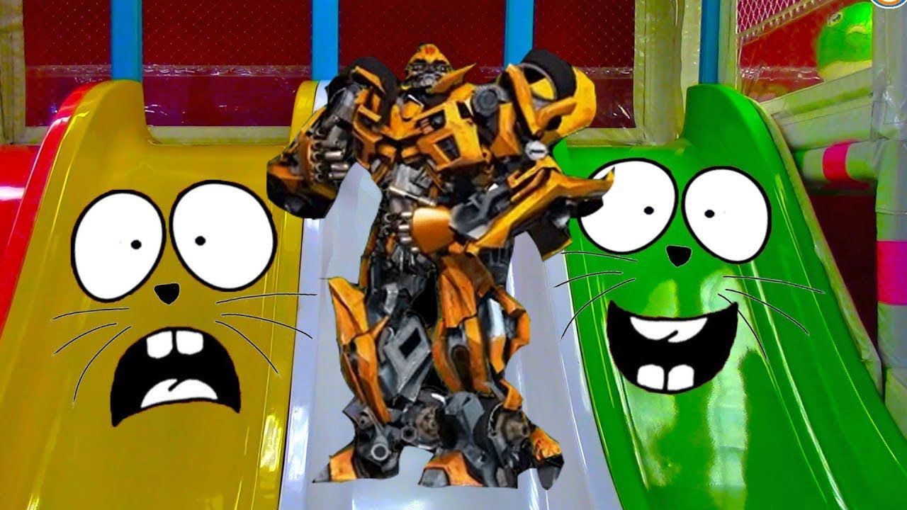 Kids and Bumblebee 2018 with playground be Elya Tv - YouTube