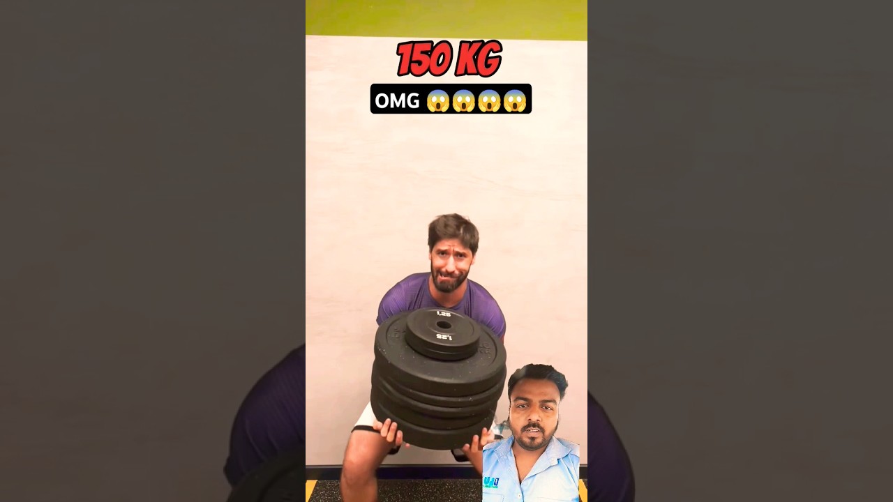 5 vs 150 KG: HOW MANY KILOGRAMS CAN I HOLD - YouTube