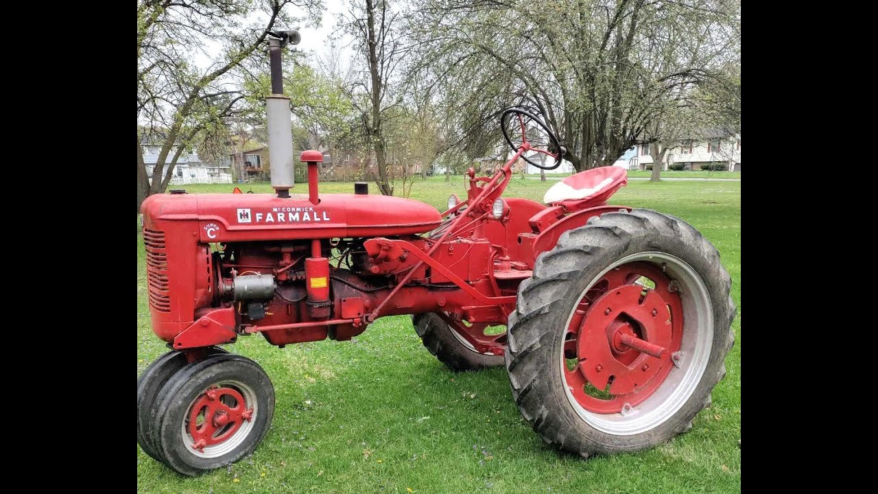 McCormick Farmall Super C Tractor - YouTube