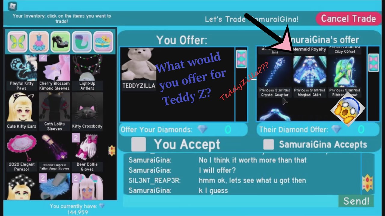 I acted like i didnt know what TeddyZilla was worth...AND THIS HAPPENED ...