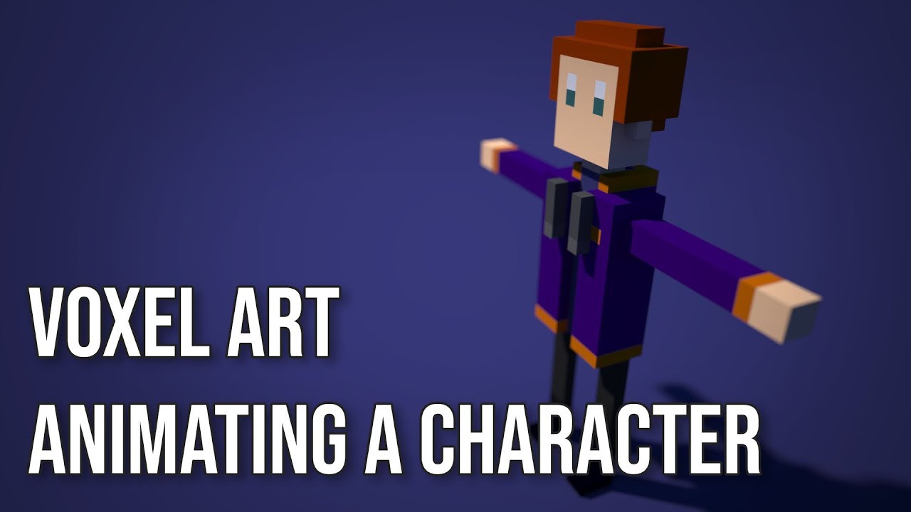 Voxel Art Timelapse - Making a Character in MagicaVoxel and Animating ...