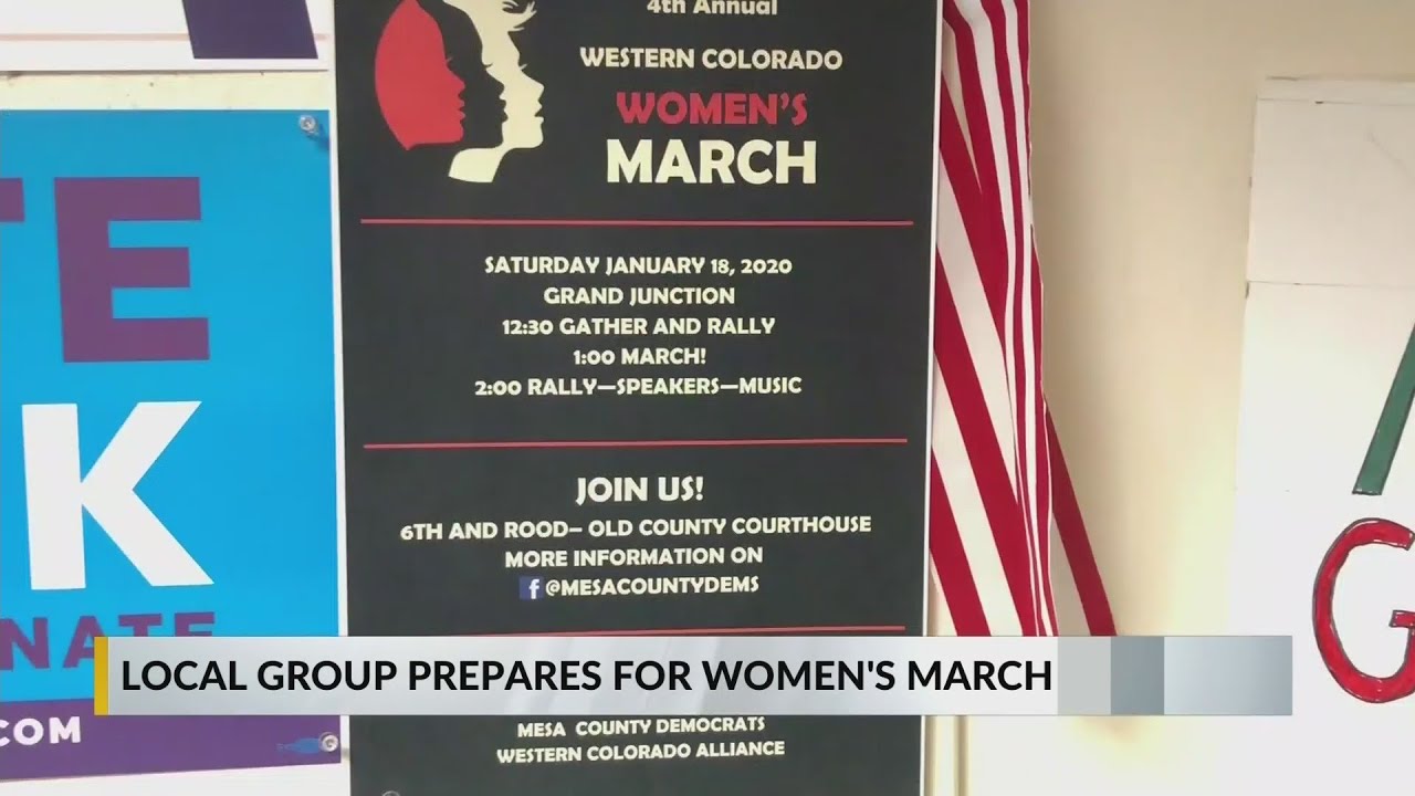 Women's March Poster Party - YouTube